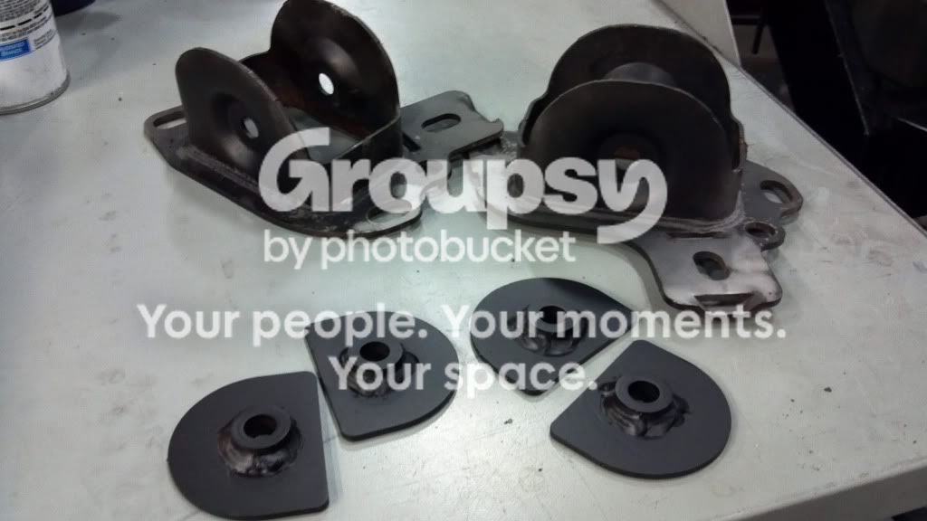 E36 Delrin RTAB and reinforcement plates