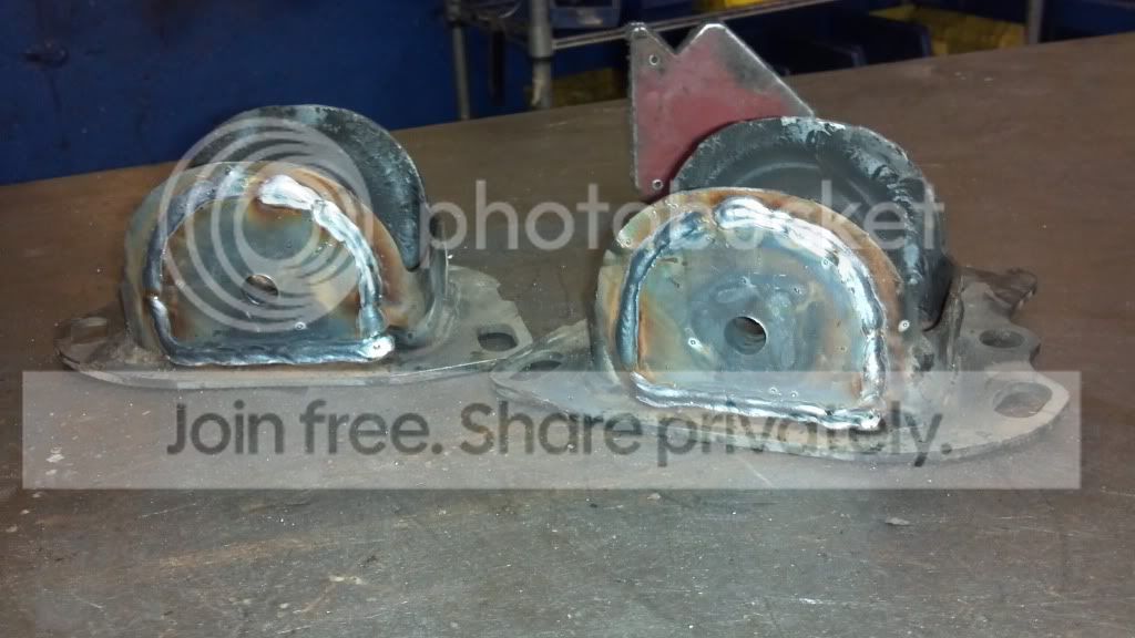 E36 Delrin RTAB and reinforcement plates