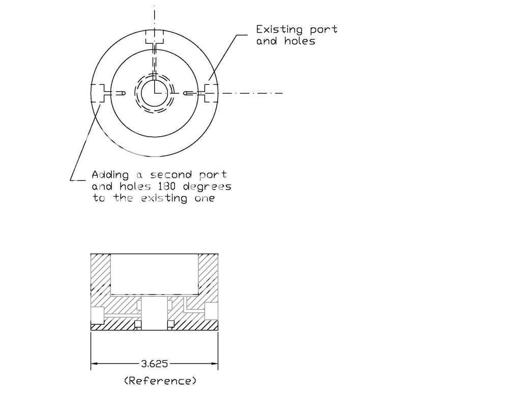 adding holes - angular orientation to existing holes