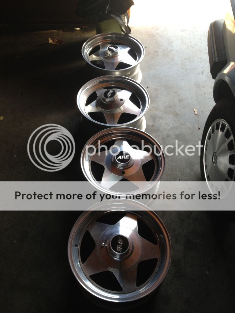 ARE 5 star 15 inch wheels 4x114.3 and 4x108 | VW Vortex - Volkswagen Forum